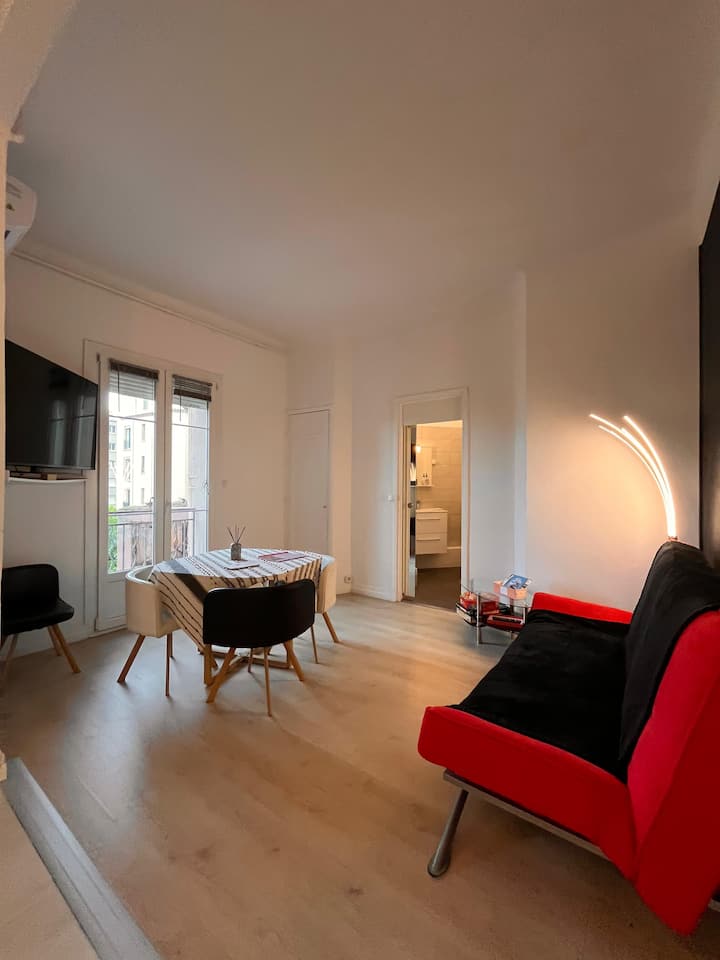 Appartement Cosy Avec Clim / Wi-fi 5min De La Gare - Toulon