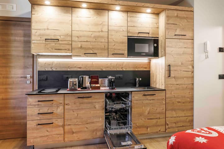 Piccolo Appartamento Per 2 Persone In Centro - Livigno