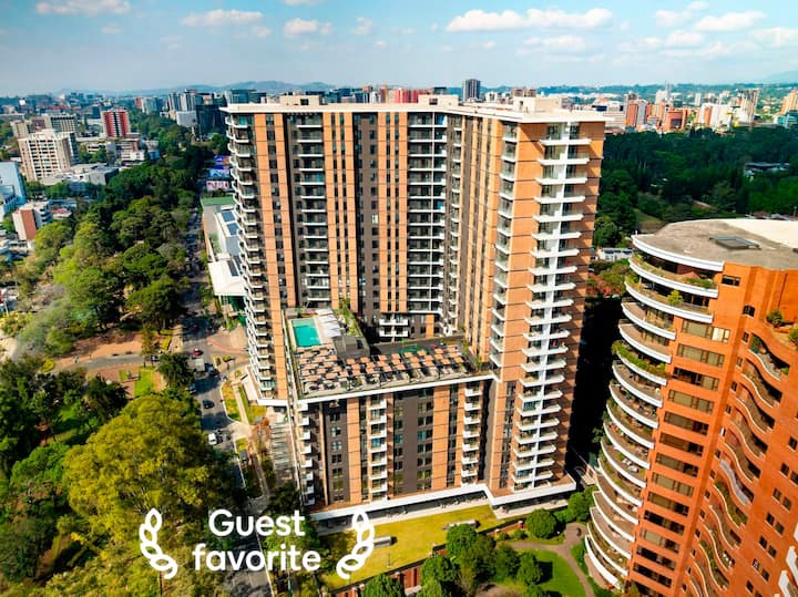 Spectacular Apartment With A/c Park 14! - Guatemala City