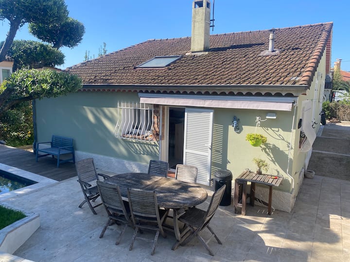 Maison Indép. Esprit Vacances, Calme & Soleil - Cagnes-sur-Mer
