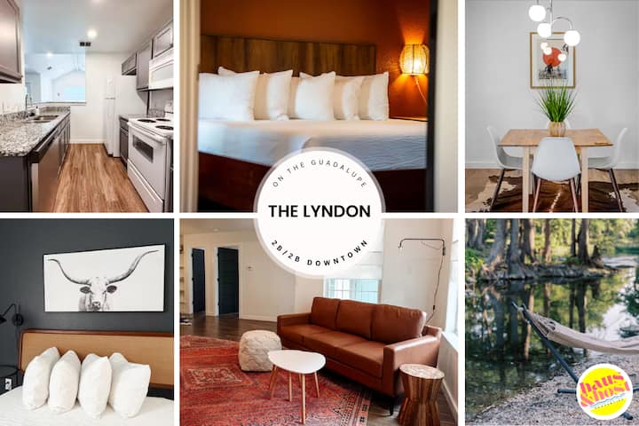 The Lyndon | 2b/2b | Guadalupe River Downtown - New Braunfels, TX