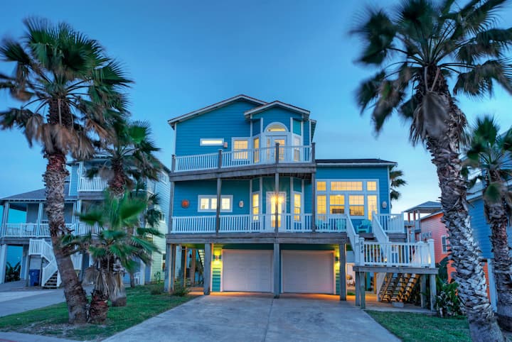 Ocean View Escape • Game Garage | Golf Cart Zone - Port Aransas, TX