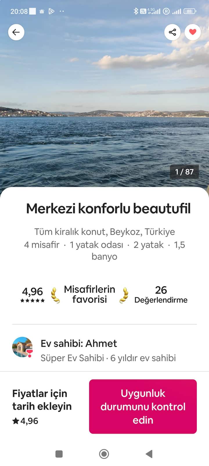 Merkezi Konforlu Huzurlu - Riva