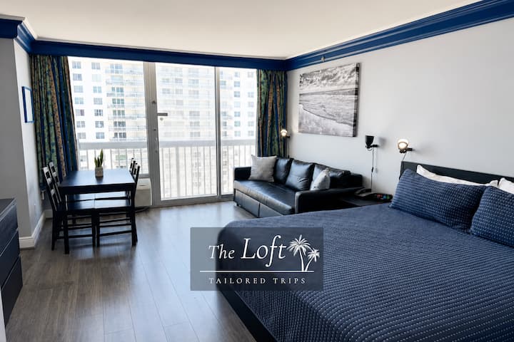 The Loft | High Floor Studio | Daytona Views - Daytona Beach, FL