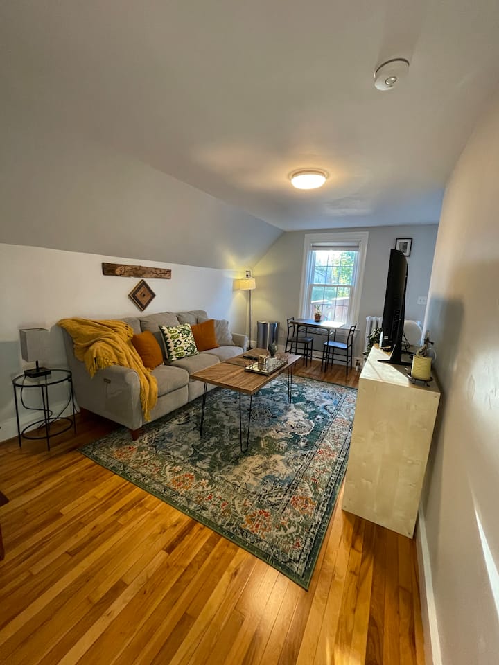 Cozy Historic Suite W/ Private Entrance + Deck - Worcester, MA
