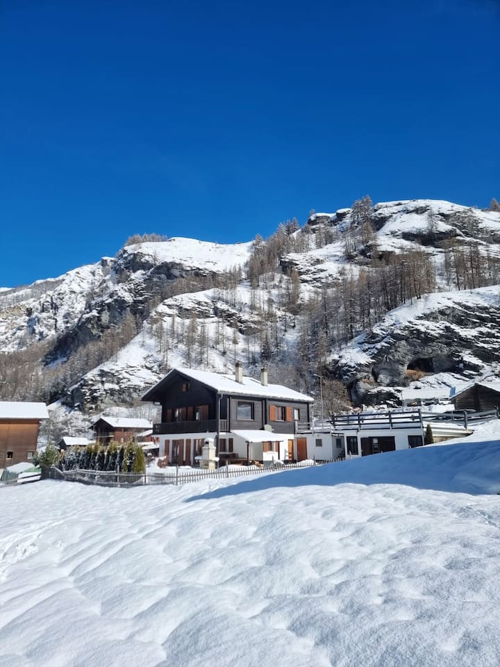 Cosy Chalet Directly On Cross-country Skiing Track - Switzerland