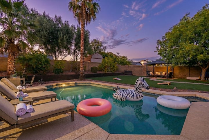 4brm W/ Pool & Hot Tub - The Palms On Kristal - Phoenix