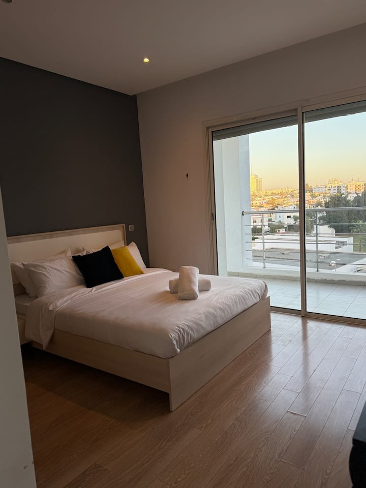 Prestigia Chic 3 Beds-pool-5min Train Station - Rabat
