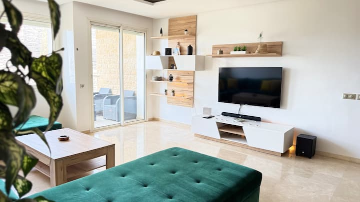 Prestigia Moderne Appartement 3 Chambres - Rabat