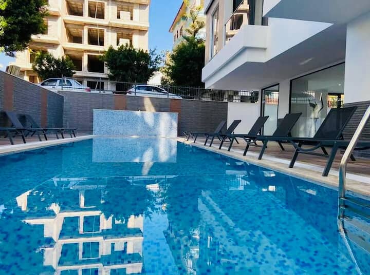 Апартаменты 1+1 в центре Алании - Alanya