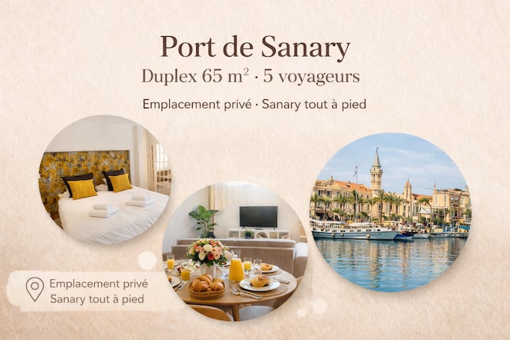 Duplex Cosy Au Port De Sanary Avec Parking - Sanary-sur-Mer