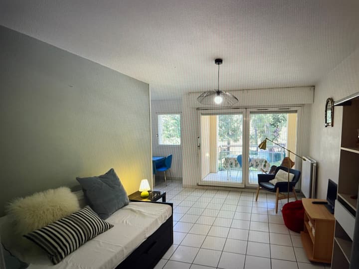 Studio Cosy Piscine Et Parking - Montpellier