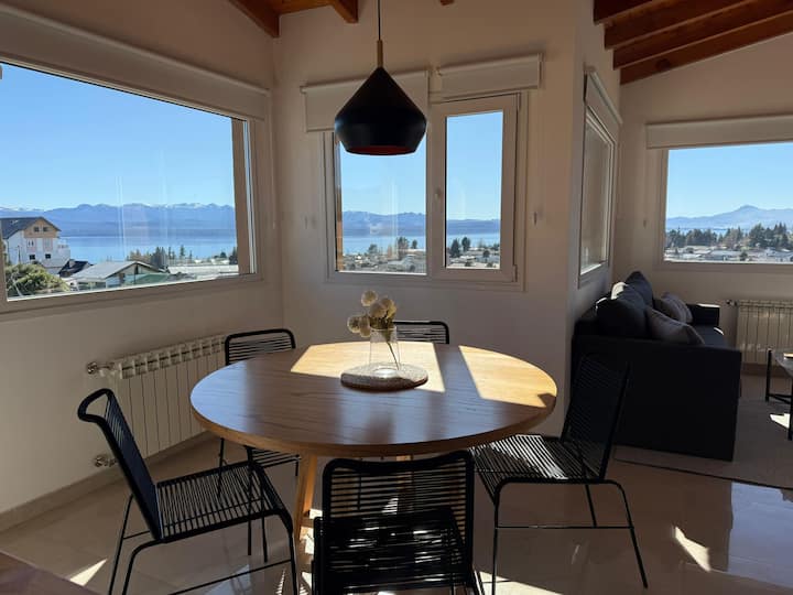 Departamento Excepcional Luminoso/ Vista Al Lago - San Carlos de Bariloche