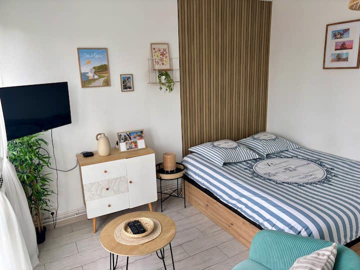 Studio Lumineux à La Plage - Calais
