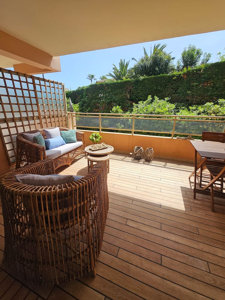 Appartement Cosy Au Calme, Piscine Et Proche Plage - Antibes