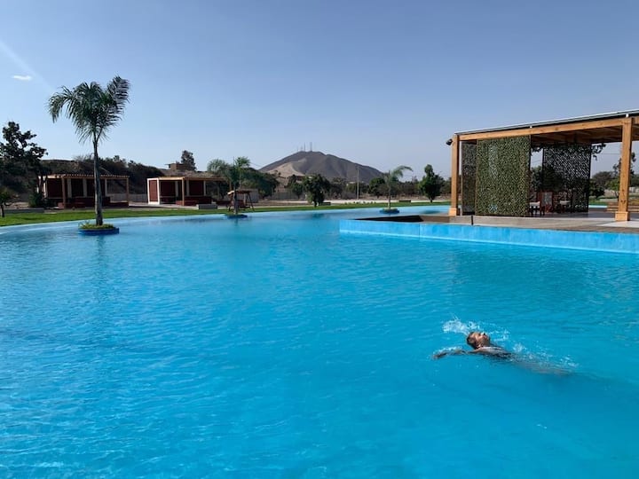 Casa Privada De Vacaciones: Sol, Relax En Ica Perú - Ica