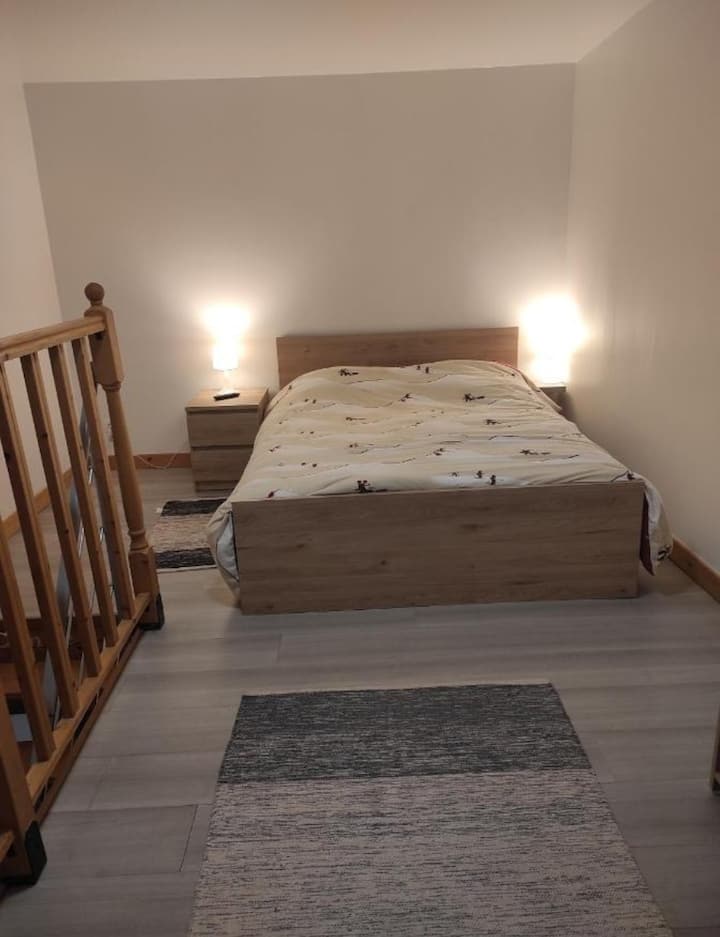 Appartement Au Centre Ville Avec Une Chambre - Langon
