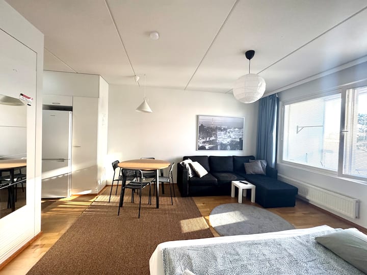 Warm & Cozy One-bedroom & Sauna, Free Parking - Vantaa