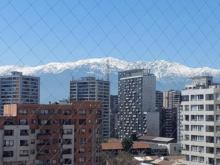 Céntrico Depto. 4 Pax. Metro Sta. Lucía Calef. - Providencia