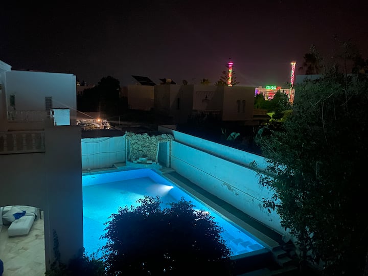 Villa Luxe Port Kantaoui - Piscine, Plage & Golf - Sousse