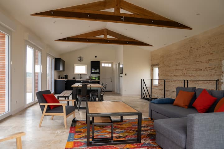 Ancienne Ferme Rénovée - Piscine /Pétanque - Rabastens