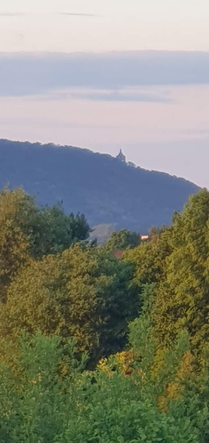 Mit Blick Auf Kaiser Denkmal - Bad Oeynhausen