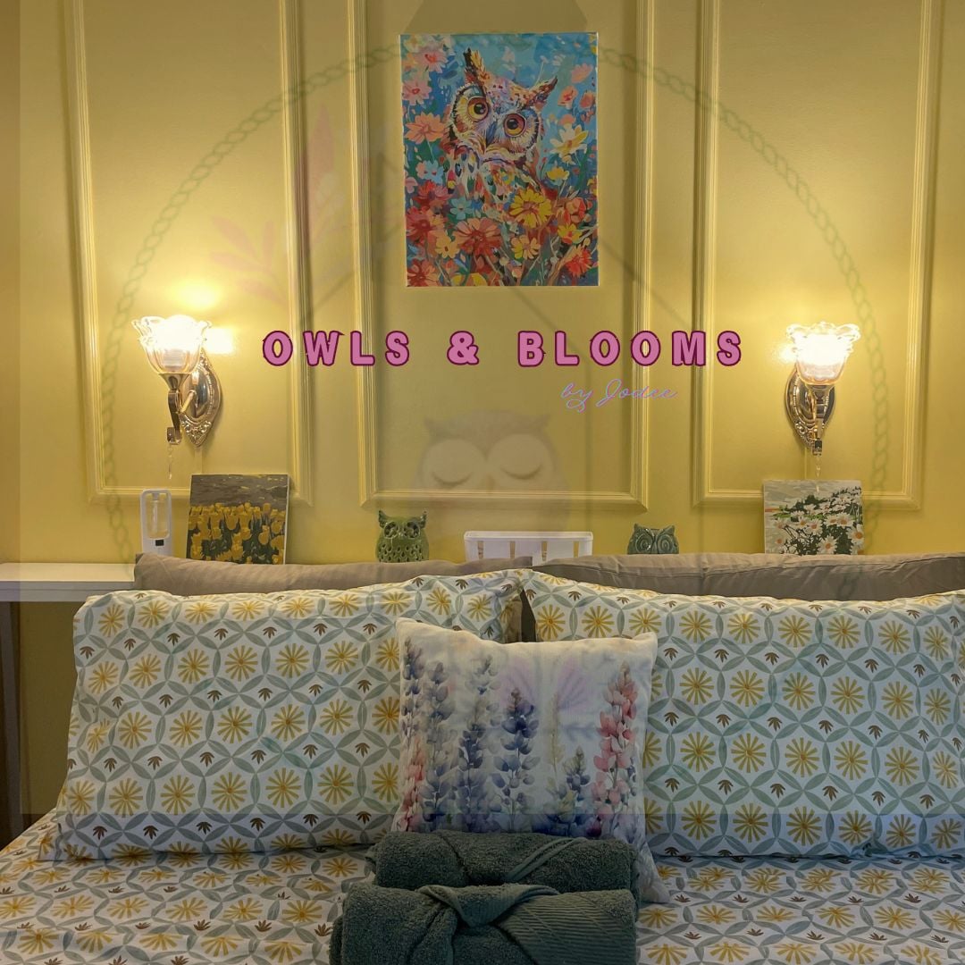 Owls and Blooms by JoDee - Airbnb