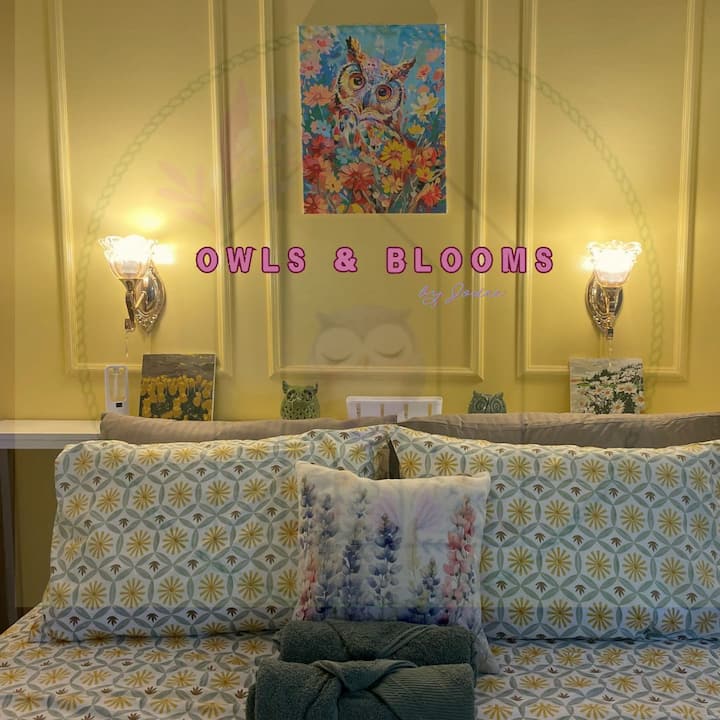 Owls And Blooms By Jodee - Biñan