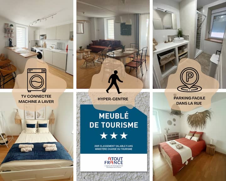 Le Cocon De Kenna Au Cœur De Dompierre Sur Besbre - Dompierre-sur-Besbre