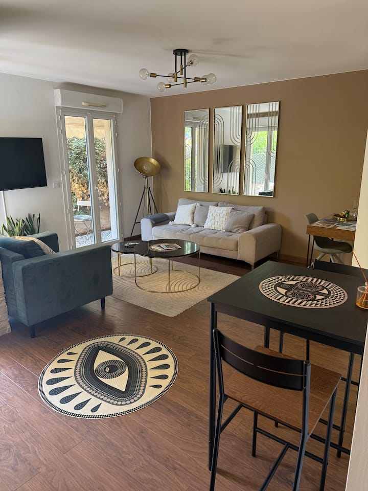 Appartement Moderne + Terrasse - Cagnes-sur-Mer