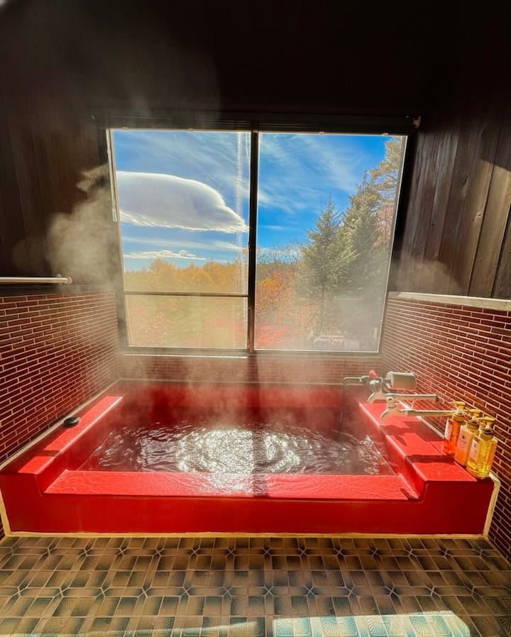 Private Onsen &Sauna ! Private House ! Free Movie - Kusatsu