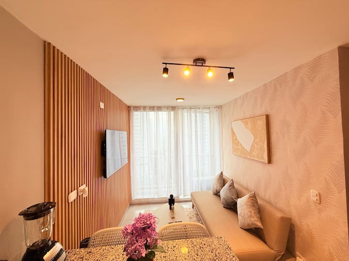 3br Central + 8 Min Centro Histórico + Vista Mar - Cartagena