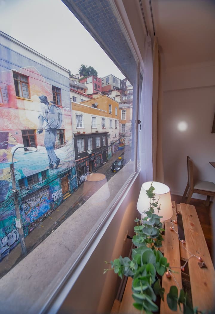 Casa Alegre - Stylish Apartment - Iconic Location - Valparaíso