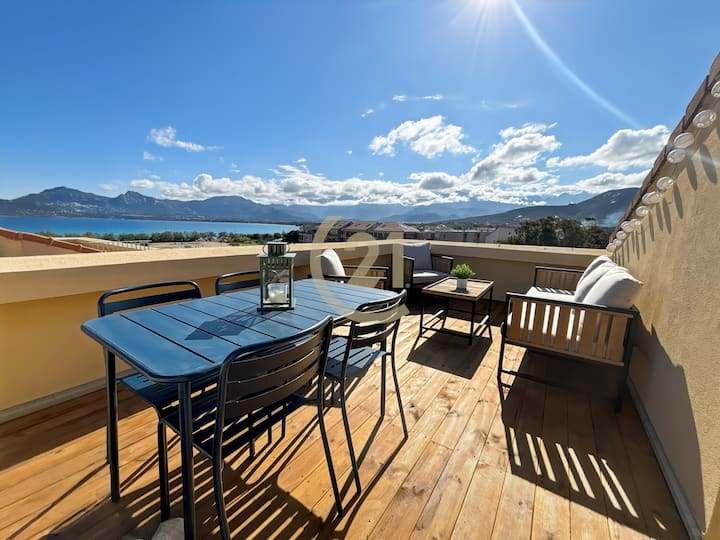 Duplex Vue Mer & Terrasse – Madonna Di A Sarra - Calvi