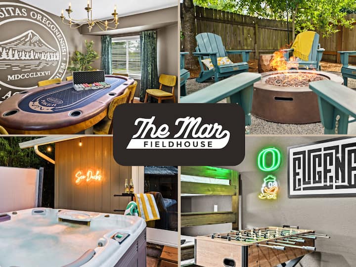 Hot Tub, Game Retreat, Poker Room, Walk To Autzen - Eugene, OR