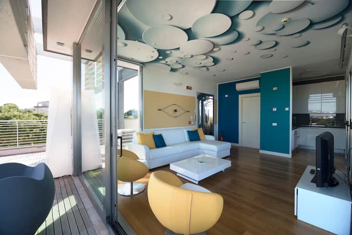 Lussuoso Attico Vista Mare - Misano Adriatico