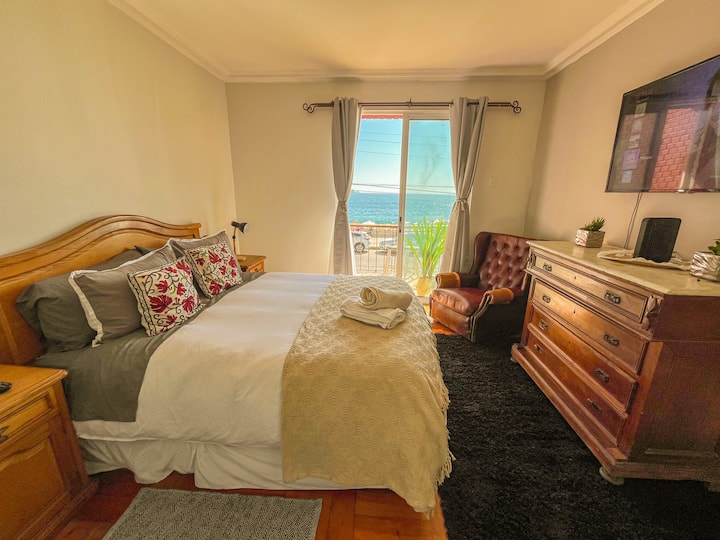 Frente Al Mar, 2 Terrazas, 3 Habitaciones 2 Baños - Viña del Mar