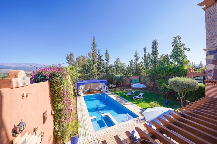 Villa Timskrine • Pool & Panoramic Mountain View - Ourika