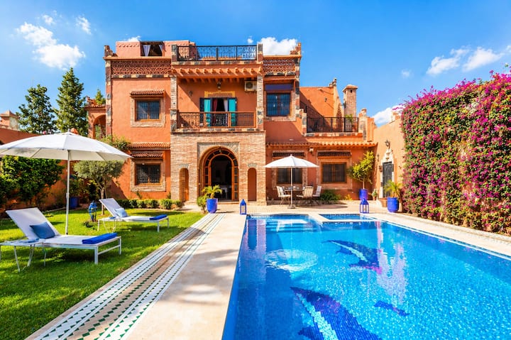 Private Atlas View Villa Pool•no Overlook•calm - Ourika