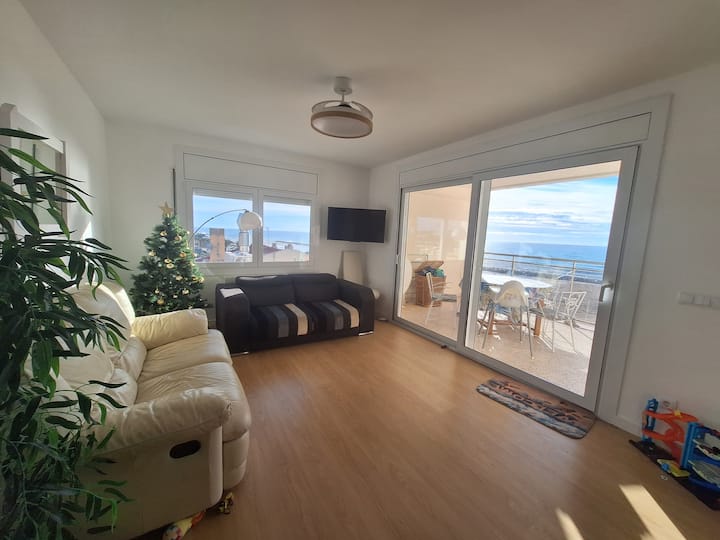 Gran Piso Familiar Frente Al Mar - Cunit