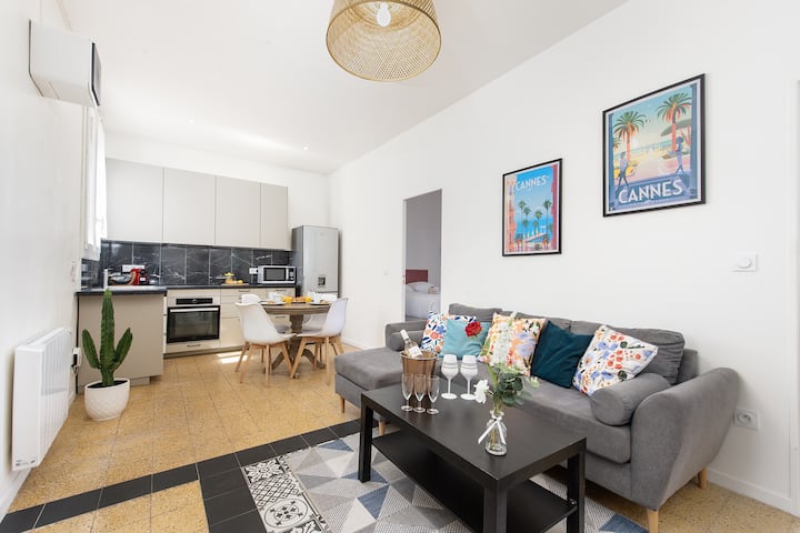 Azurenting - Beautiful 4 Bedrooms - Cannes