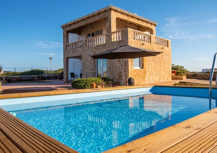 Villa Miramar. Vistas Espectaculares. - Menorca