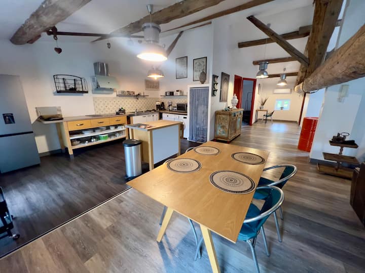 Loft De Qualité Pour 4 Personnes - Lamalou-les-Bains