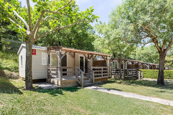 Mobil-home Familial 4/6 Pers – Nature & Piscine - Marsanne