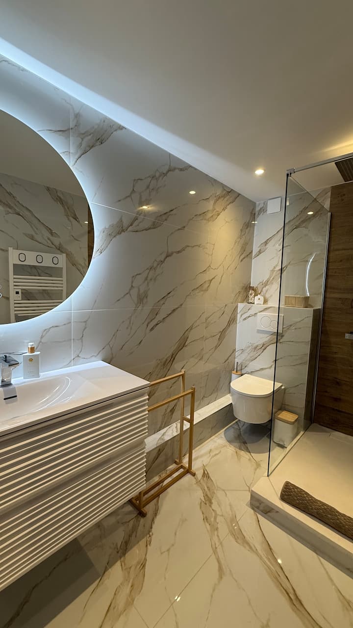 Duplex Vue Mer Standing Bord De Plage Piscine - Gassin