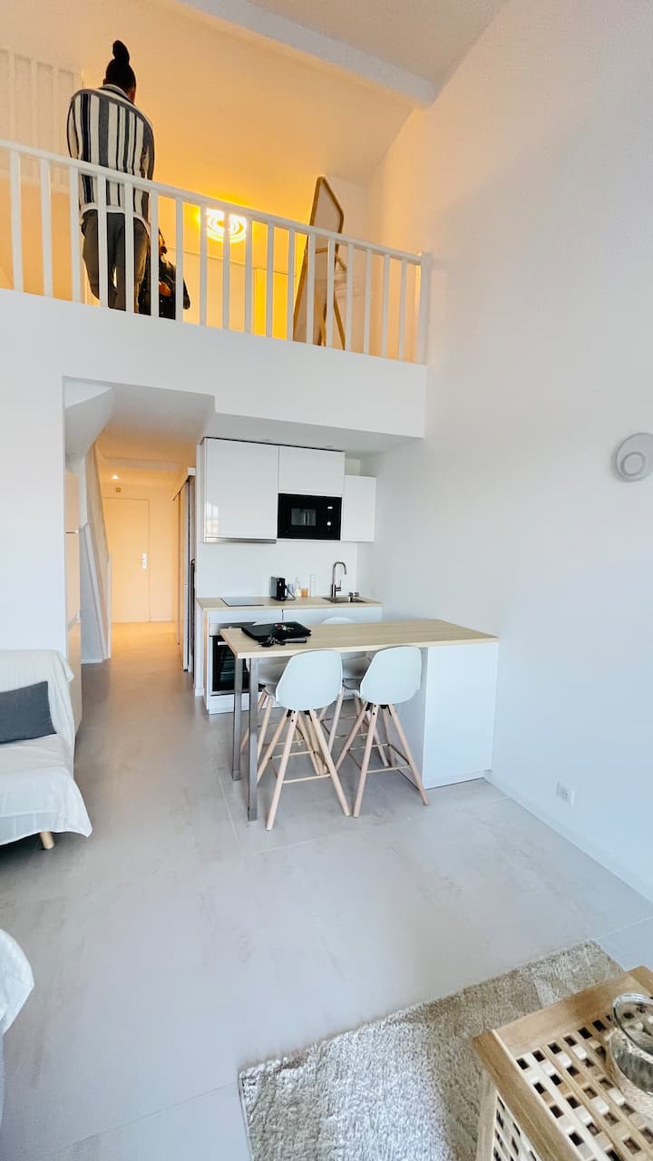 Duplex Vue Mer En Bord De Plage - Saint-Tropez