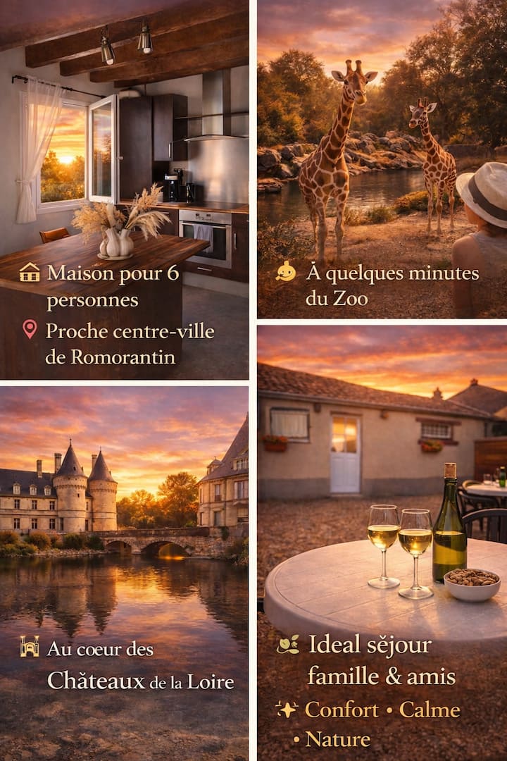 Douce Escapade Prés De Beauval Et Des Châteaux - Selles-sur-Cher