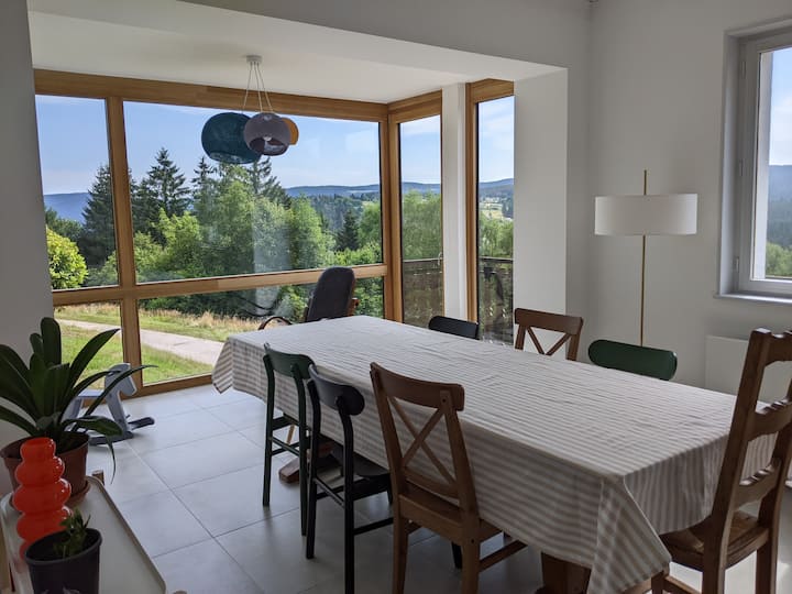 Superbe Chalet, Vue Plongeante Vallée & Montagne - Vosges