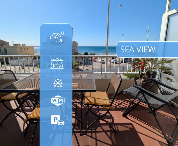 T3.45m2 * Terrasse Vue Mer *Clim *Park - Palavas-les-Flots