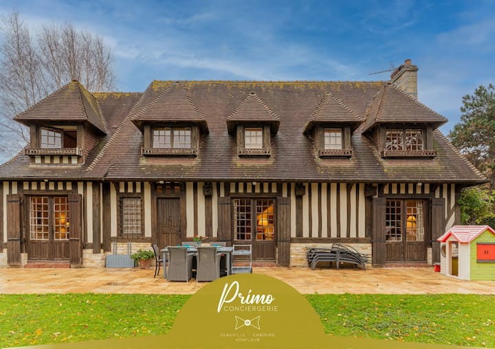 Villa Belle Epoque - Magnifique Demeure Proche Mer - Deauville